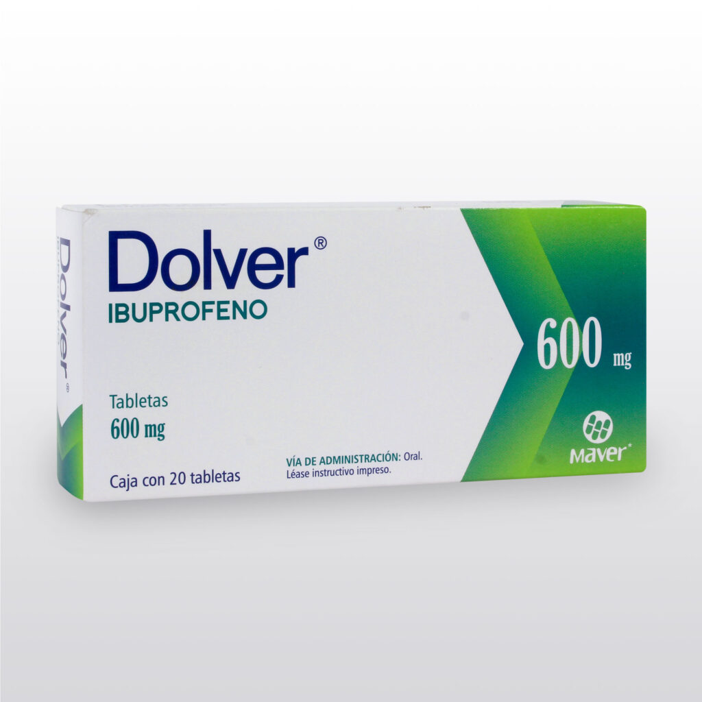 DOLVER IBUPROFENO 600MG C/10 TABS 7502009747274 – Distribuidora DISA