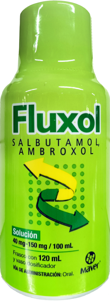 FLUXOL SALBUTAMOL/AMBROXOL 40/150MG JBE 7502009740282 – Distribuidora DISA