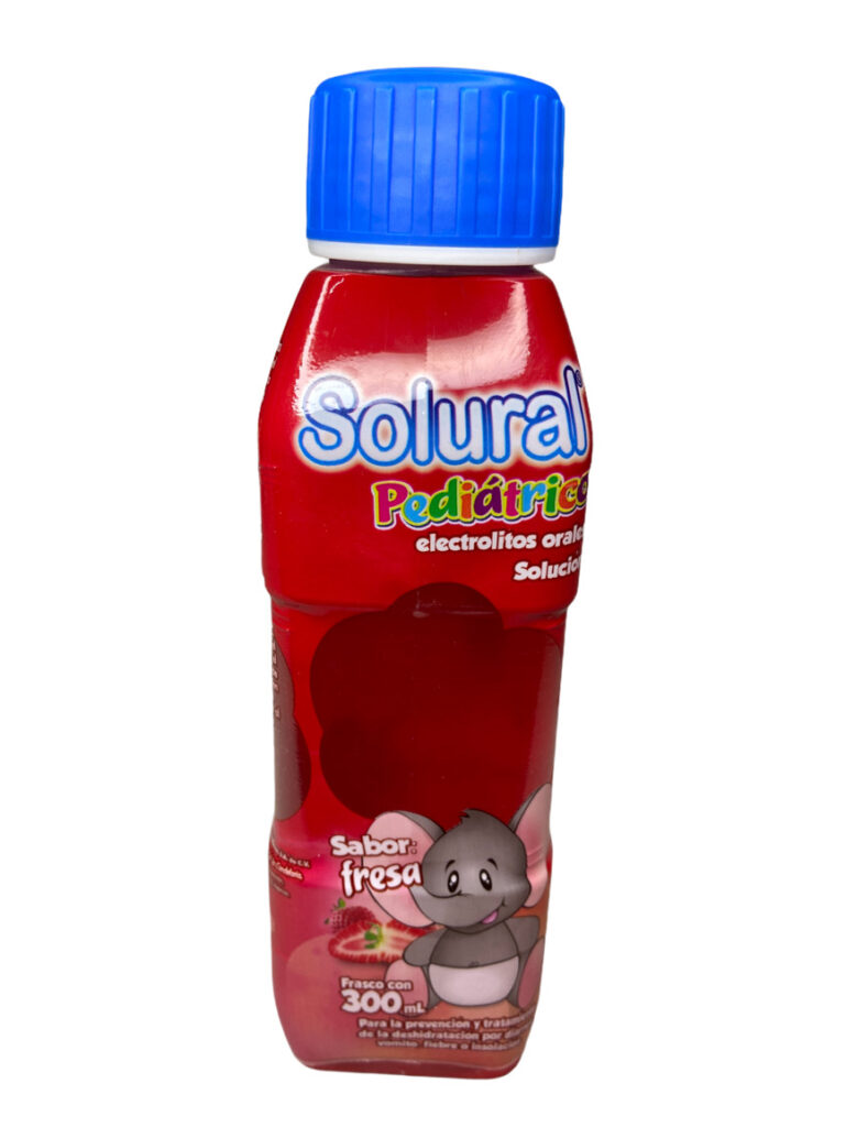 SOLURAL PEDIATRICO FRESA 300ML 7501349012394 – Distribuidora DISA