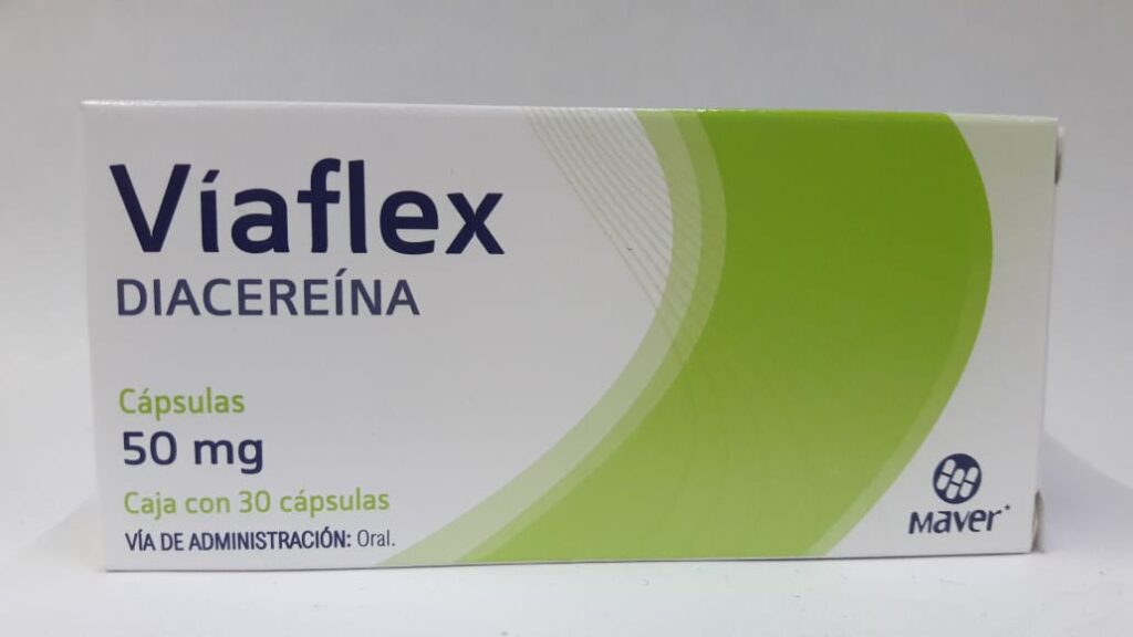 VIAFLEX DIACEREINA 50MG C/30 CAPS 7502009745096 – Distribuidora DISA