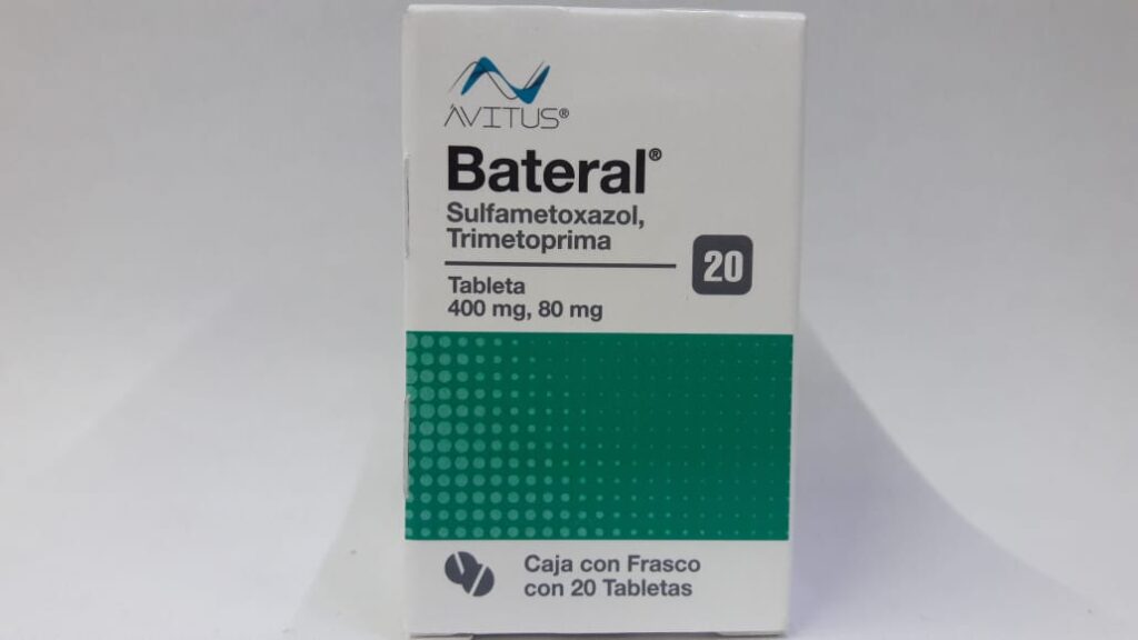 BATERAL SULFAMETOXAZOL/TRIMETOPRIMA 400MG/80MG C/20 TABS 7502209810051 ...