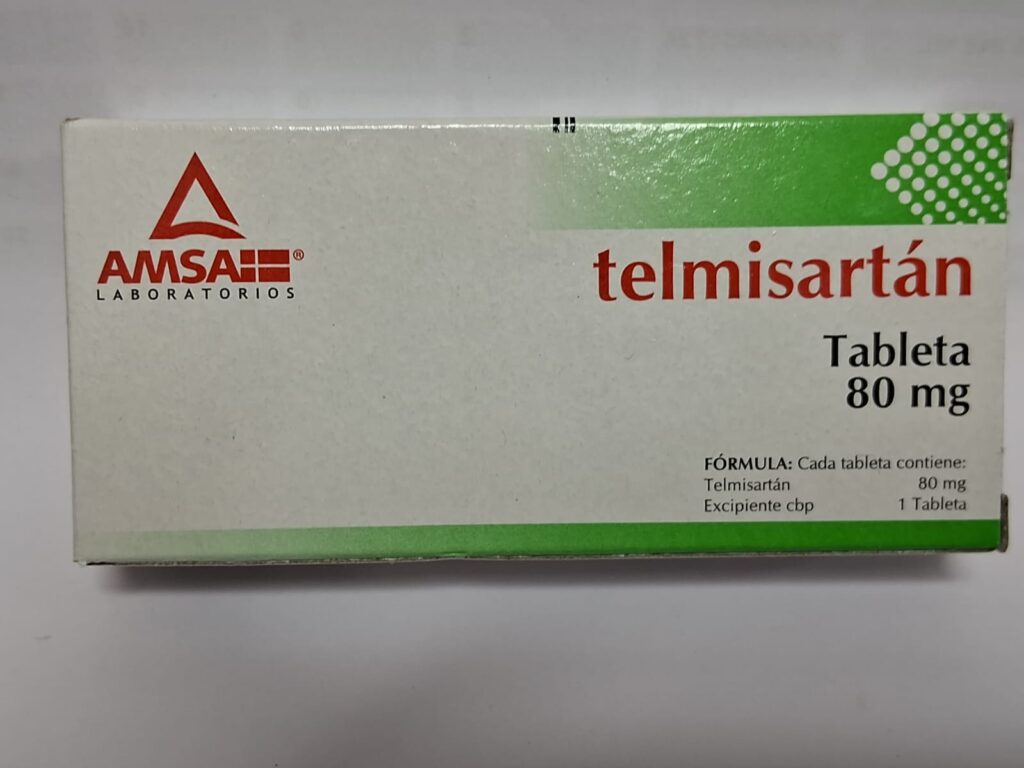 TELMISARTAN AMSA 80MG C/14 TABLETAS 7501349025400 – Distribuidora DISA