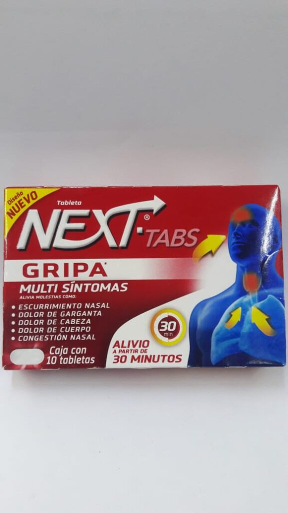 NEXT C/10 TABLETAS 650240010538 – Distribuidora DISA