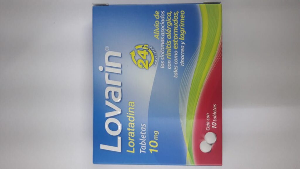 LOVARIN LORATADINA 10MG C/10 TABLETAS 780083150198 – Distribuidora DISA