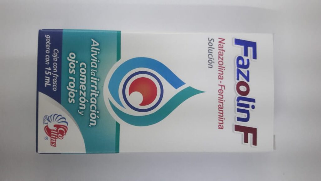 FAZOLIN F NAFAZOLINA-FENIRAMINA 15ML 780083146207 – Distribuidora DISA