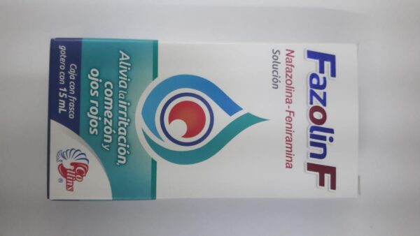 FAZOLIN F NAFAZOLINA-FENIRAMINA 15ML 780083146207 – Distribuidora DISA