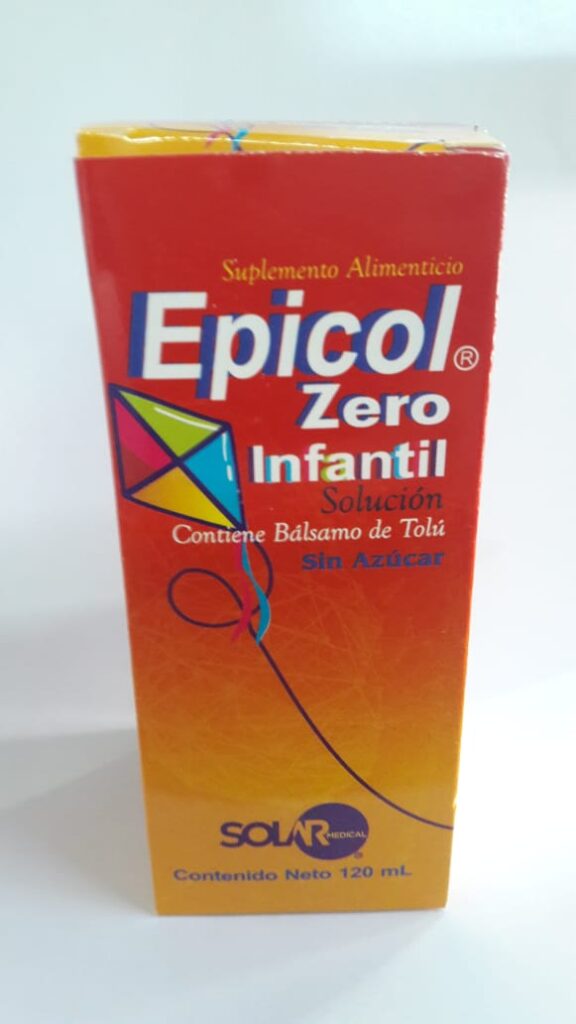 EPICOL ZERO JARABE INFANTIL 120ML 637420140872 – Distribuidora DISA