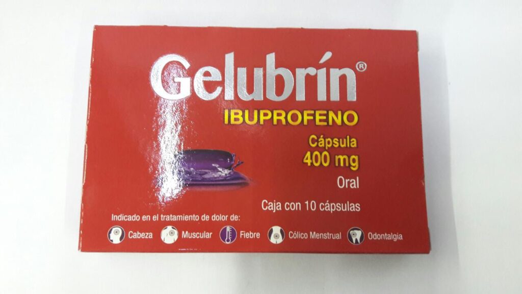 GELUBRIN IBUPROFENO 400MG C/10 CAPSULAS 7503008344785 – Distribuidora DISA