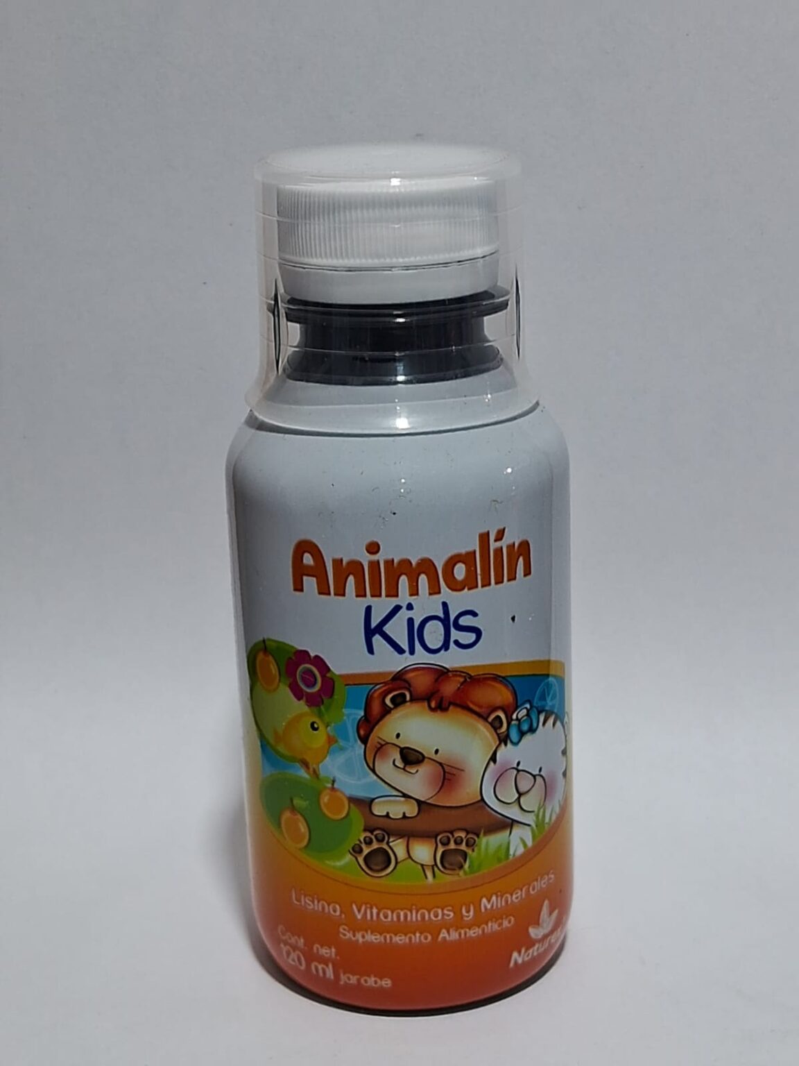 ANIMALIN KIDS LISINA/VITAMINAS Y MINERALES JARABE 120ML 7502259892311 ...