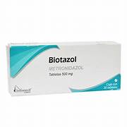 BIOTAZOL 500MG C/30 METRONIDAZOL 7501563370805 – Distribuidora DISA